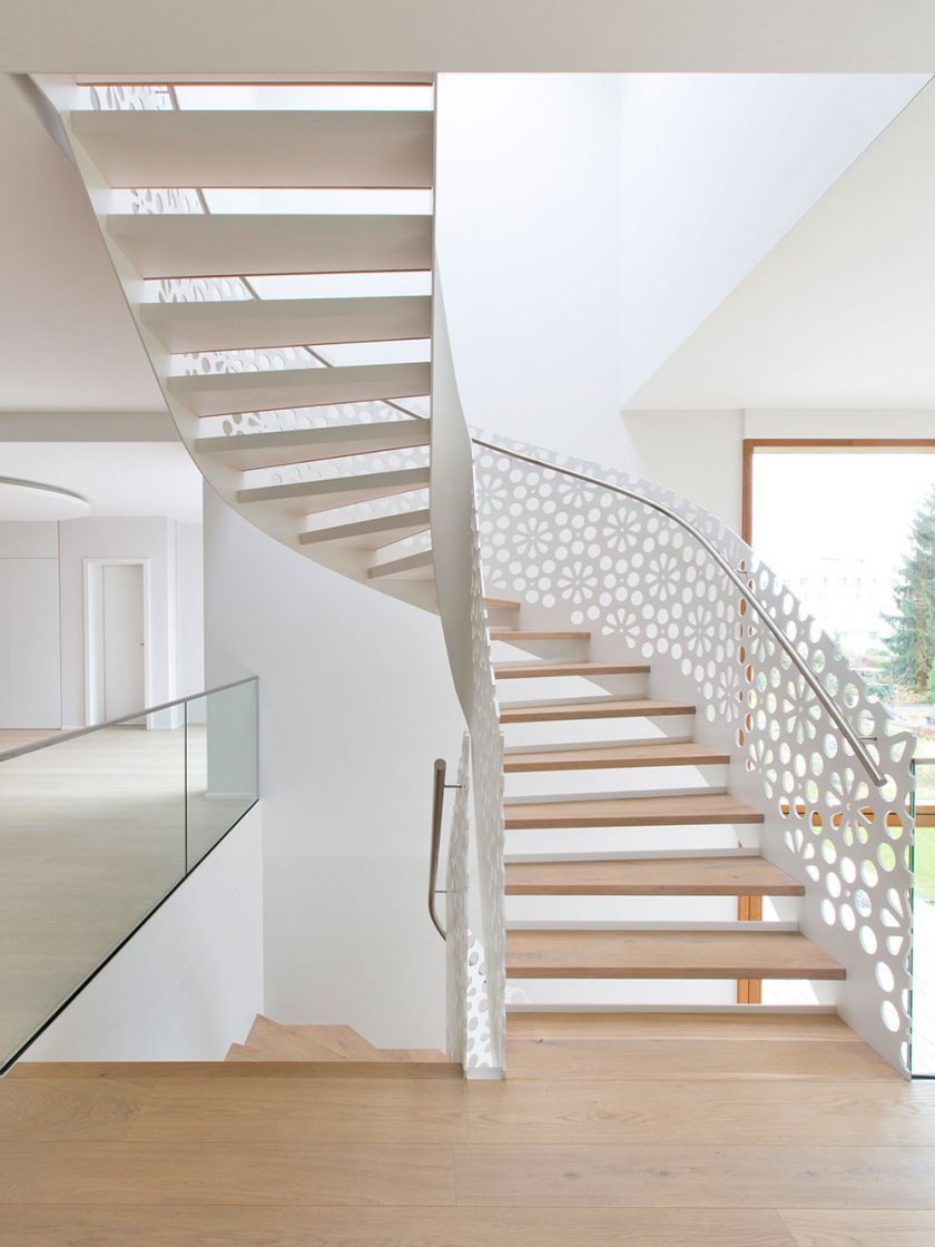 Designtreppe in einer Villa | Nautilus Treppen
