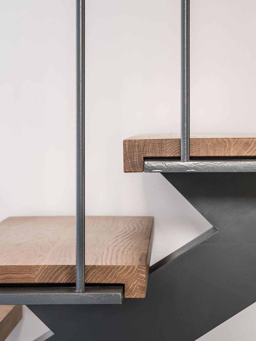 Puristische gerade Treppe | Nautilus Treppen